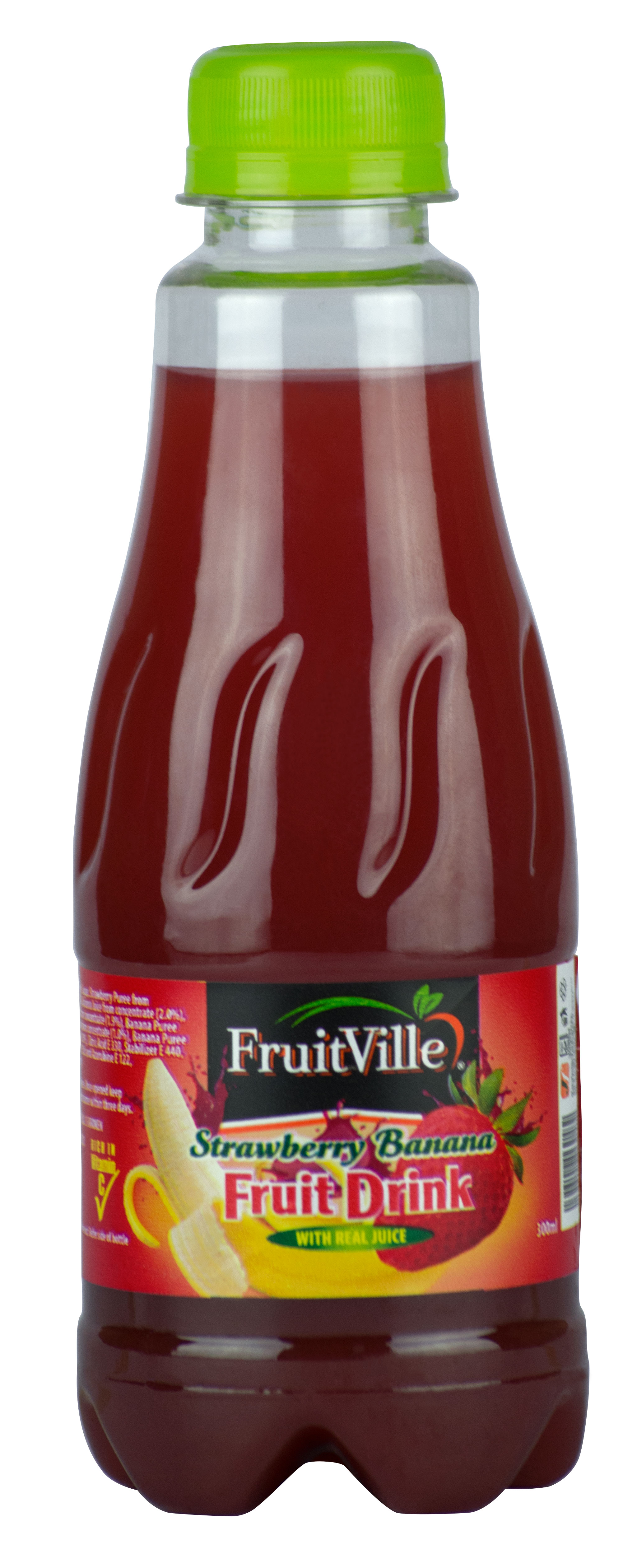 Fruitville Strawberry Banana 300ml (RTD) - Raisons Distributors Ltd