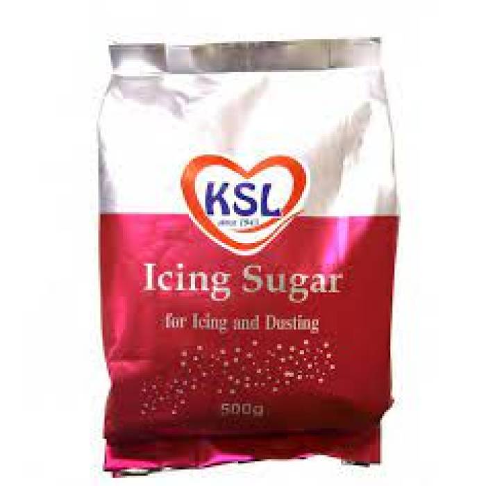 KSL Icing Sugar 36 x 500gm - Raisons Distributors Ltd