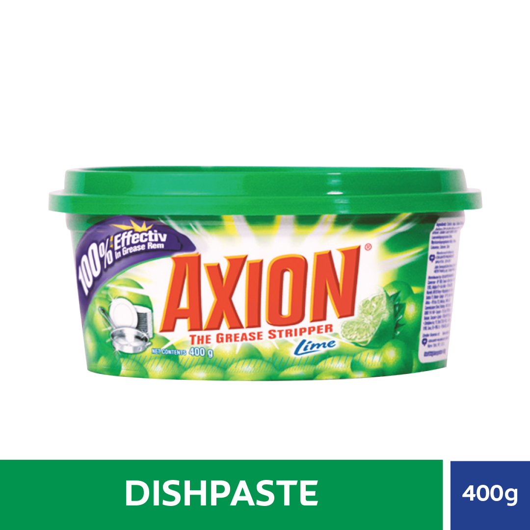 Axion Lemon Lime Dishpaste 400g - Raisons Distributors Ltd