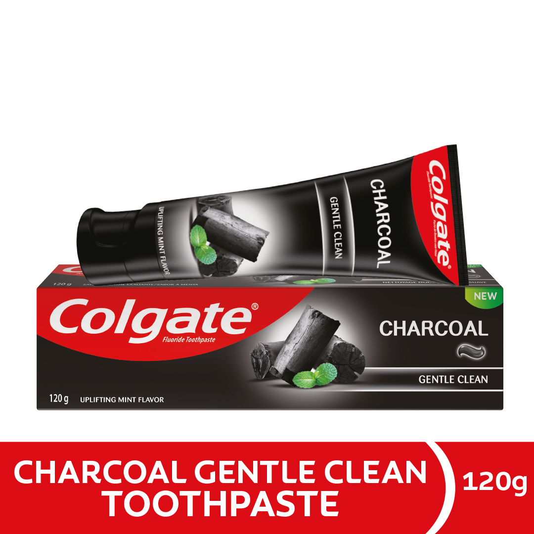 Charcoal Gentle Clean Toothpaste, 120g - Raisons Distributors Ltd