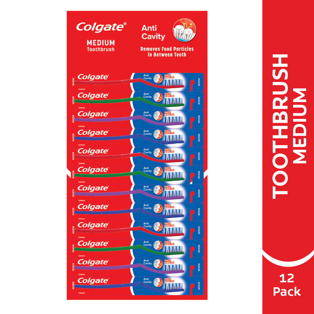Colgate Anticavity Hanging Card, 12 units - Raisons Distributors Ltd