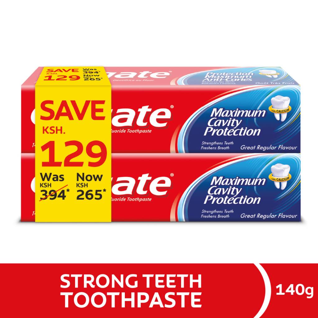 Colgate Maximum Cavity Protection Regular Toothpaste, 140g - Raisons ...