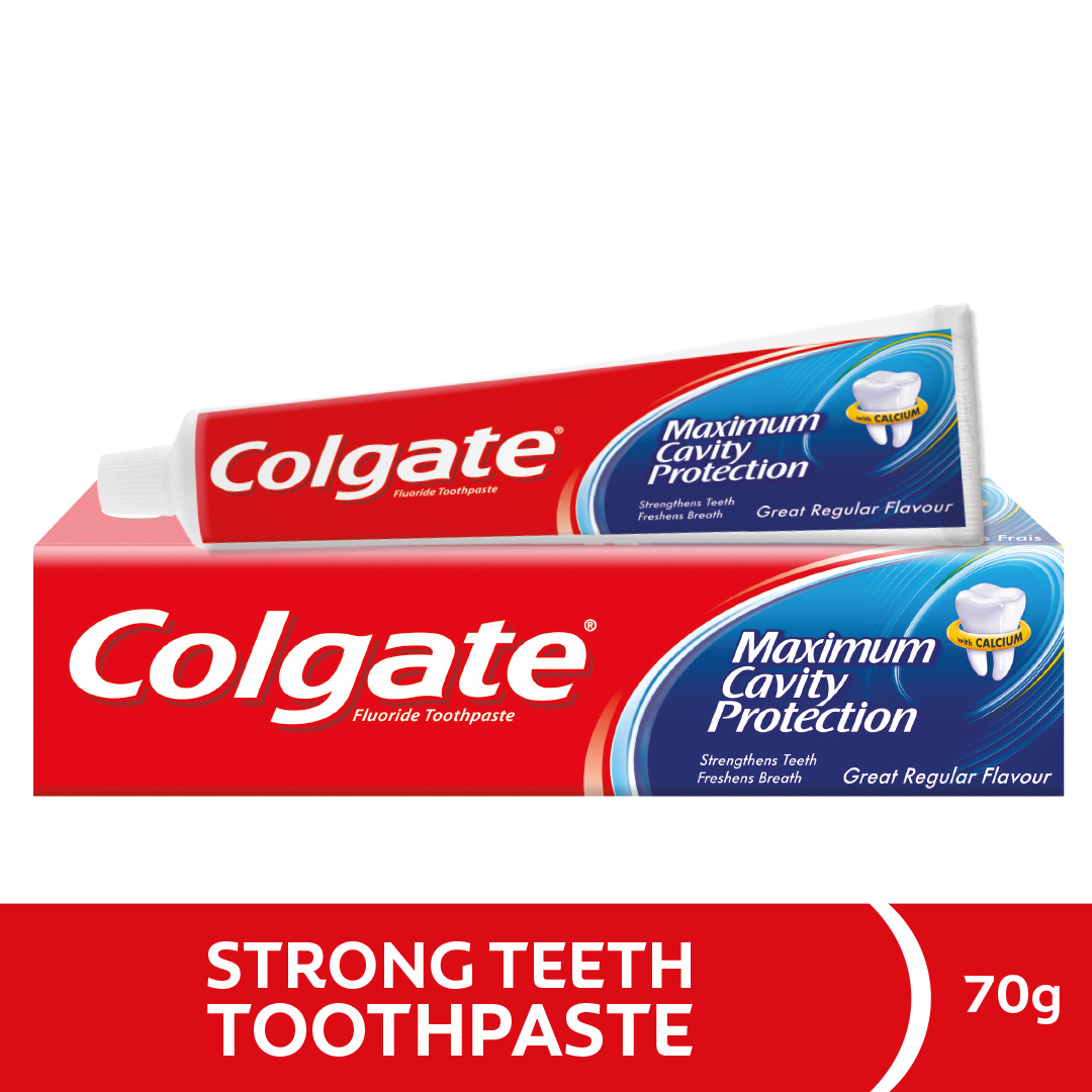 Colgate Maximum Cavity Protection Regular Toothpaste, 70g - Raisons ...