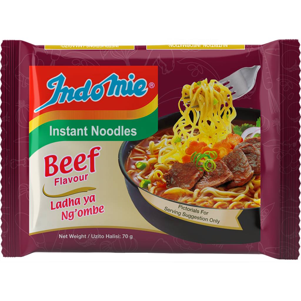 Indomie Beef 70gx40 Normal pack - Raisons Distributors Ltd