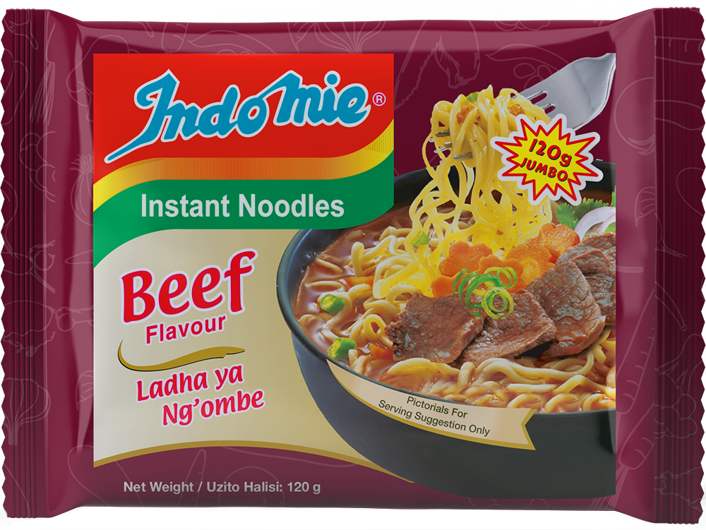 Indomie Beef Flavour 120gx20 - Raisons Distributors Ltd