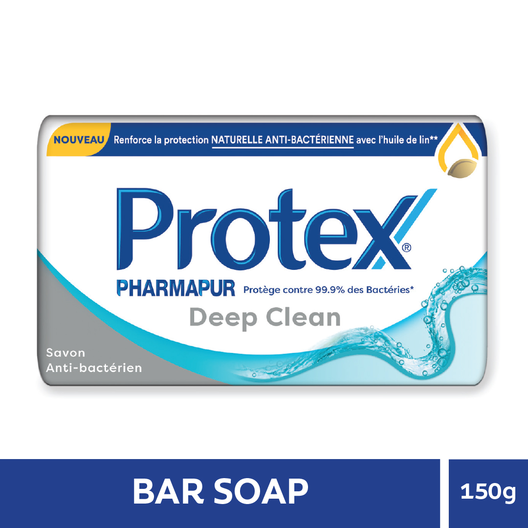 Protex Pharmapur Deep Clean Bar Soap 150g - Raisons Distributors Ltd