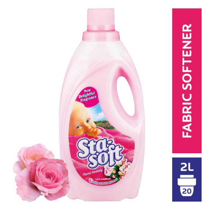 Sta-Soft Floral Fantasy Fabric Softener, 2L - Raisons Distributors Ltd