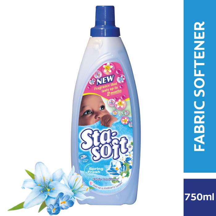 Sta-Soft Spring Fresh Fabric Softener 750ml - Raisons Distributors Ltd