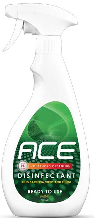 Ace Disinfectant Mint 500ml - Raisons Distributors Ltd