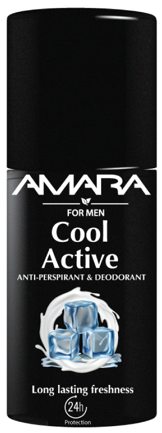 Amara Cool Active Deo Man - Raisons Distributors Ltd