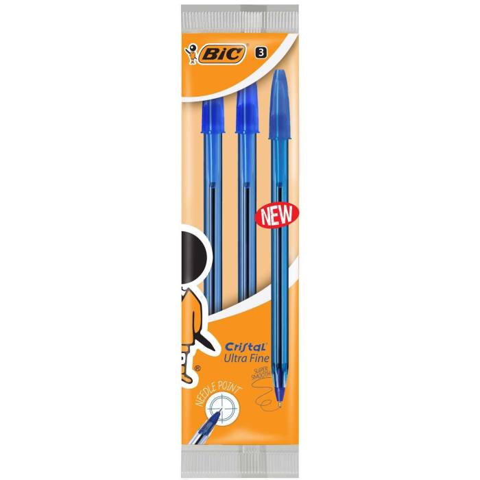 BIC 3pc Blue - Raisons Distributors Ltd