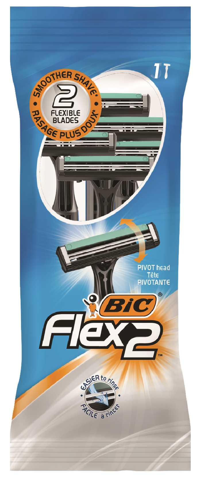 BIC Flex 2 Pouch 1pc - Raisons Distributors Ltd