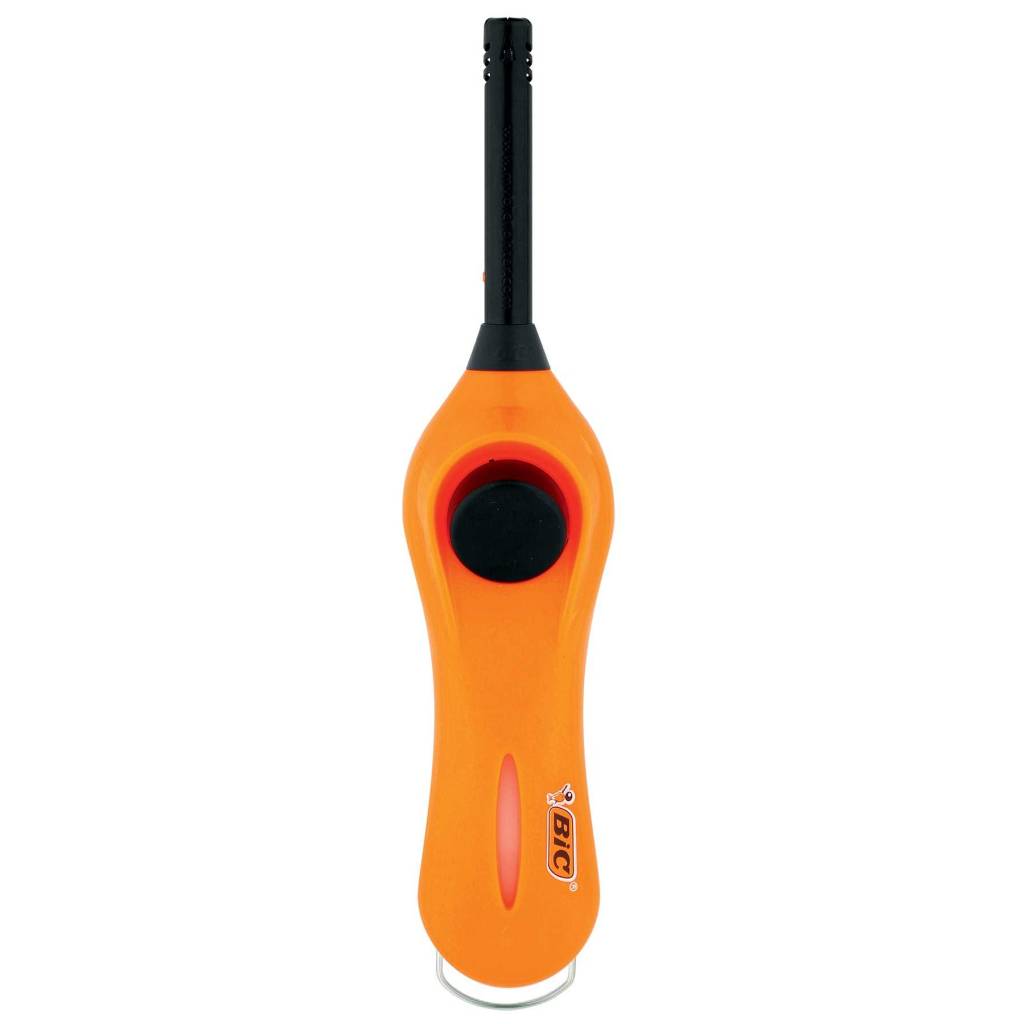 BIC Mega Lighter Design Orange - Raisons Distributors Ltd