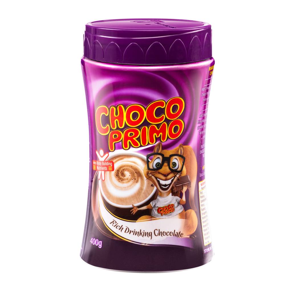 Choco Primo 400g pack - Raisons Distributors Ltd