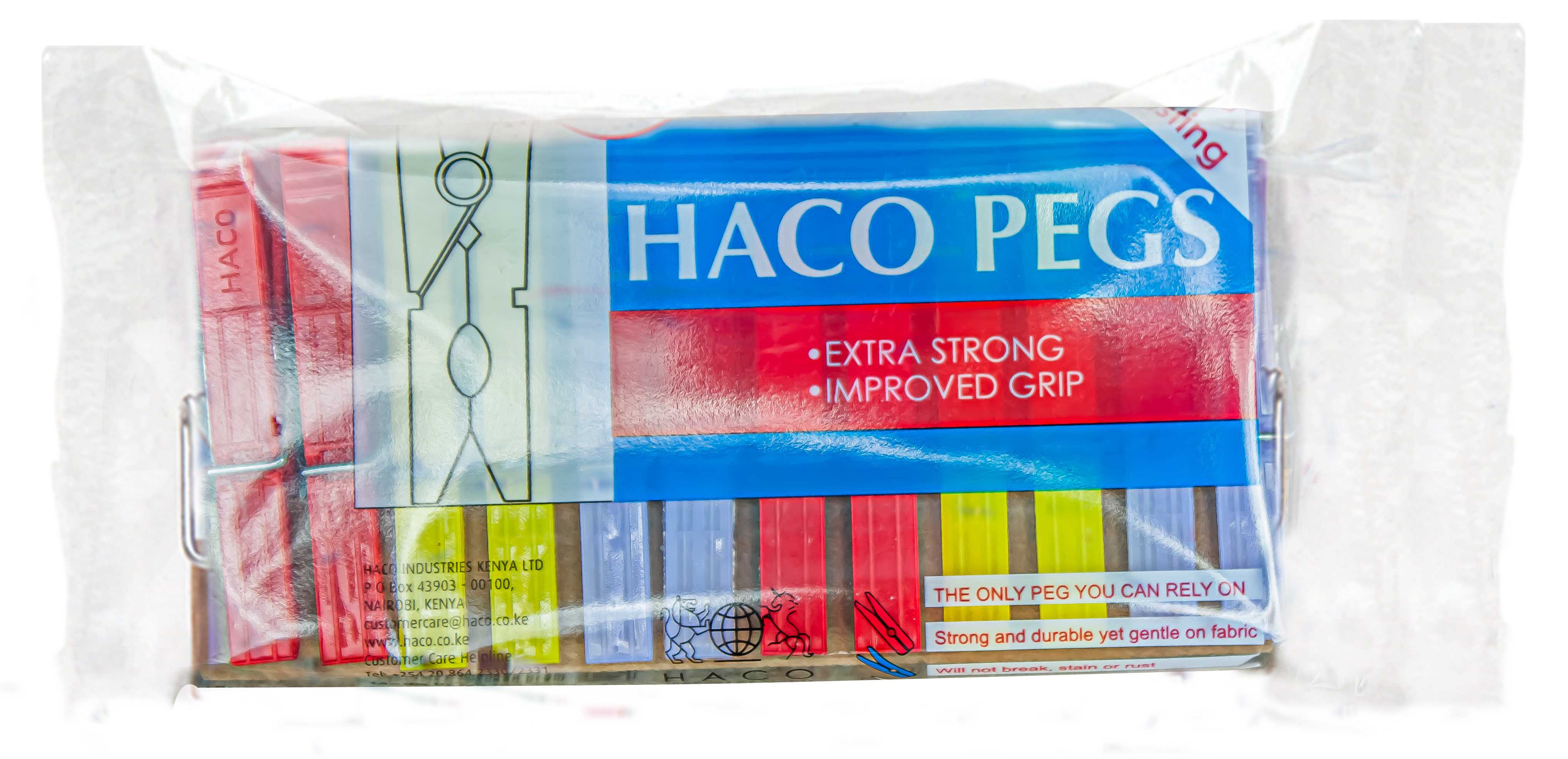 Haco Pegs - Raisons Distributors Ltd