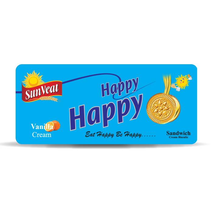 Sunveat Happy Vanilla 60×2 sandwich - Raisons Distributors Ltd