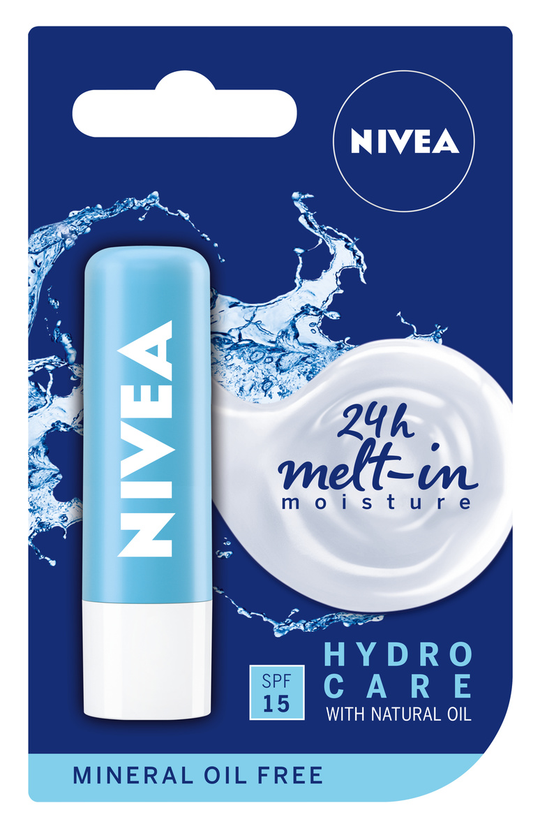 Nivea Lipbalm Hydro Care 4.8g - Raisons Distributors Ltd