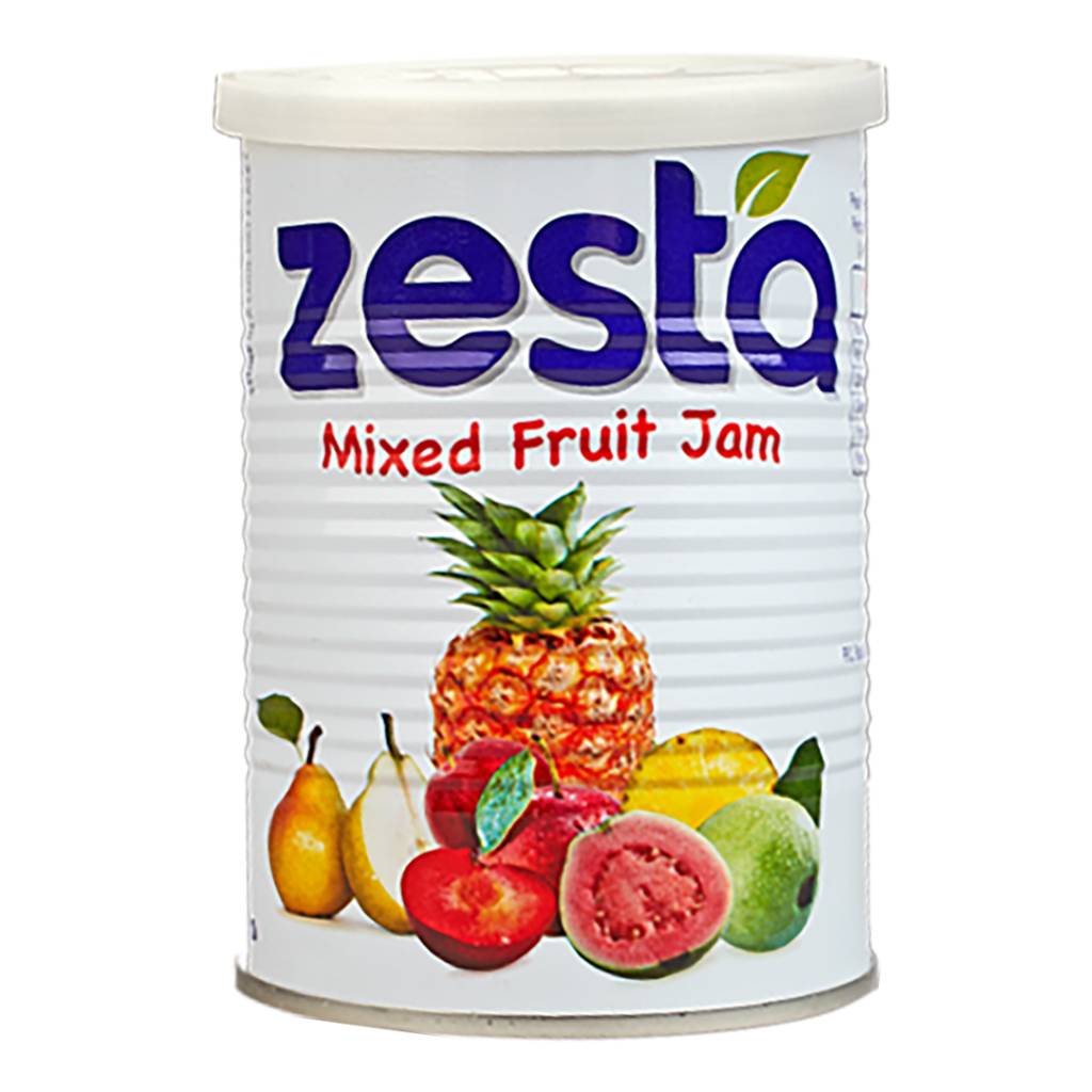 Zesta Mixed Fruit Jam Tin 300g - Raisons Distributors Ltd