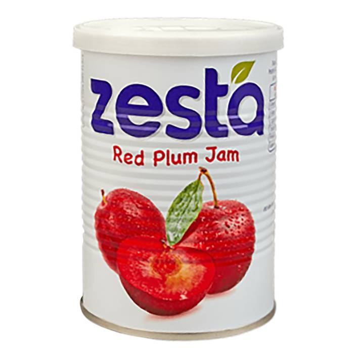 Zesta Red Plum Jam Tin 300g - Raisons Distributors Ltd