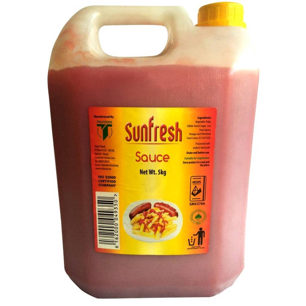 Sunfresh Sauce 5Kg - Raisons Distributors Ltd